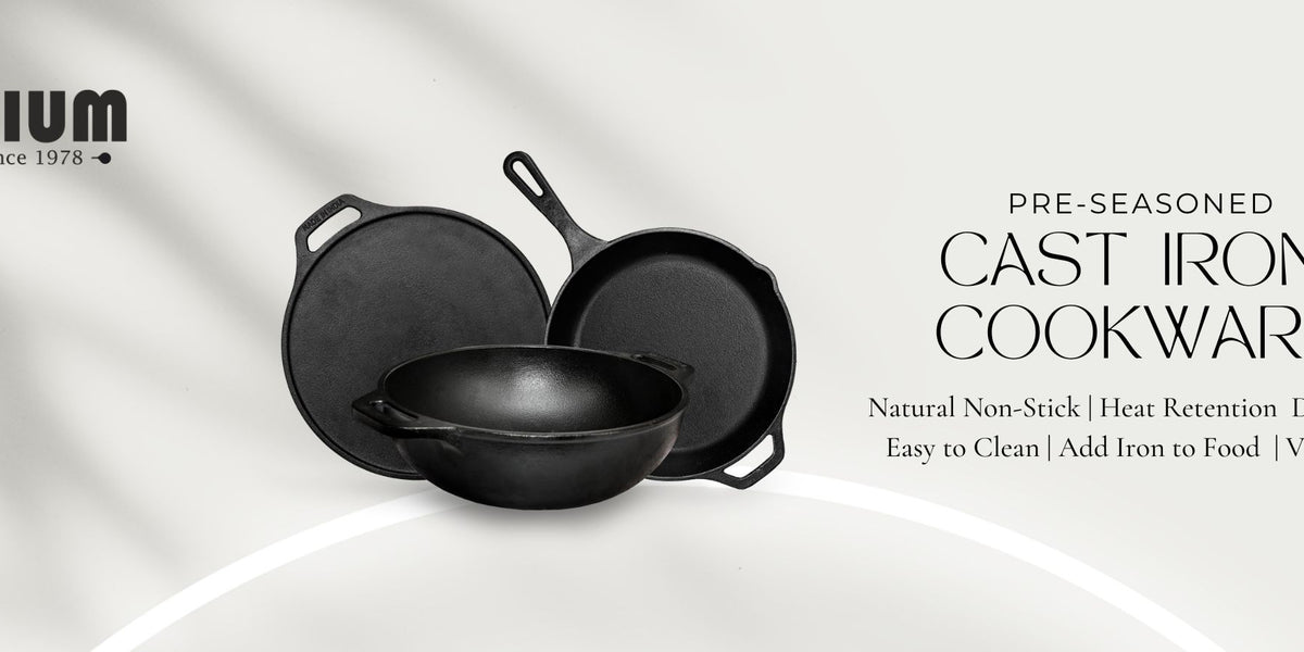 Buy Cast Iron Cookware Combo Online India — MACclite